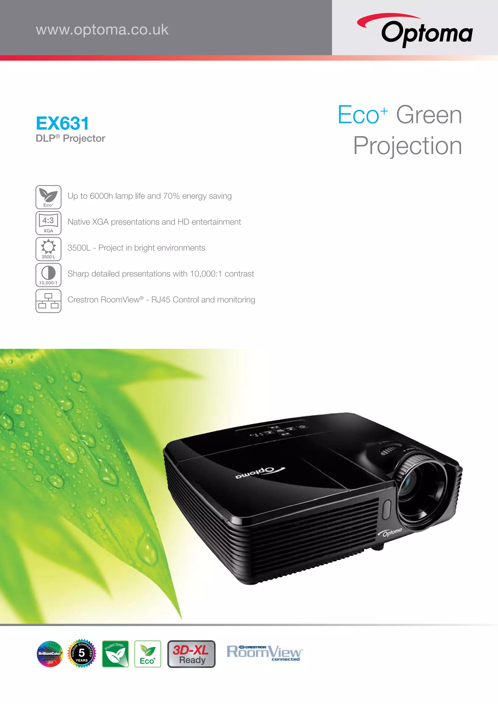 Ex631 optoma projector | PDF
