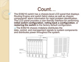 Ex8216 Core Switch | PPTX