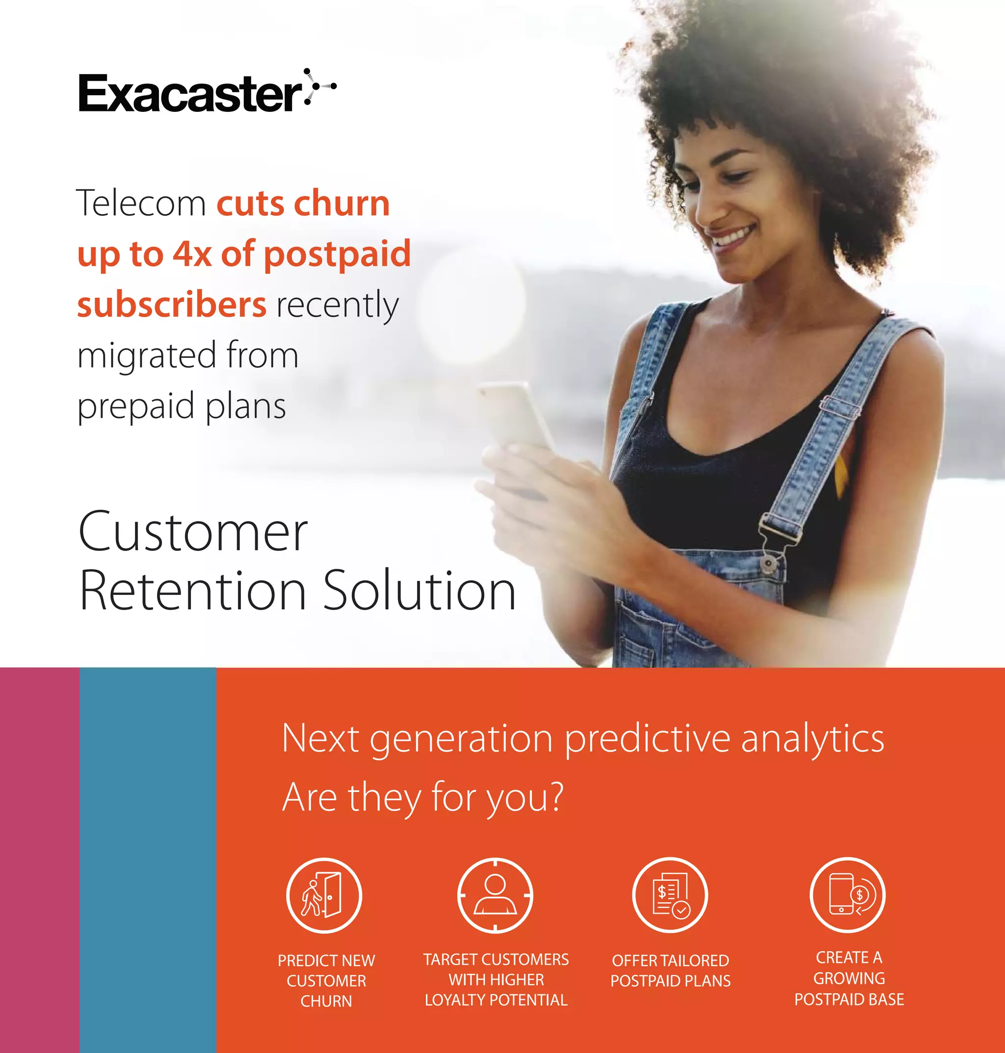 Exacaster prepaid to postpaid customer retention-case study | PDF