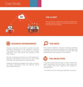Exacaster prepaid to postpaid customer retention-case study | PDF