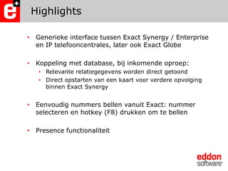 Exact CTI Interface | PPTX