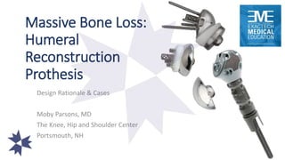 Exactech Humeral Reconstruction Prosthesis Overview | PPT