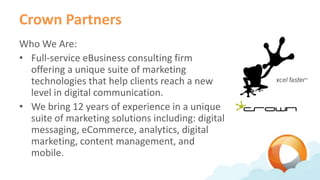 ExactTarget Connections Adobe Analytics & ExactTarget Integration | PPT