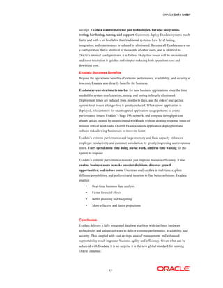 Exadata database machine_x5-2 | PDF