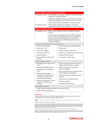 Exadata database machine_x5-2 | PDF
