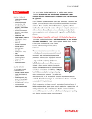 Exadata database machine_x5-2 | PDF