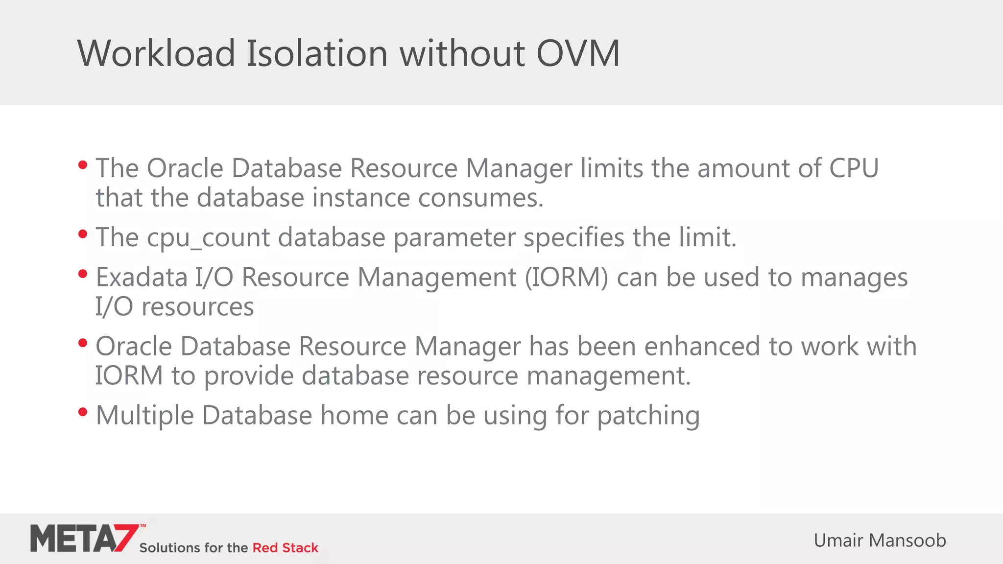 Exadata Deployment Bare Metal vs Virtualized | PDF