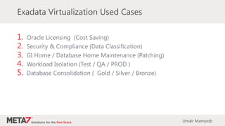 Exadata Deployment Bare Metal vs Virtualized | PDF