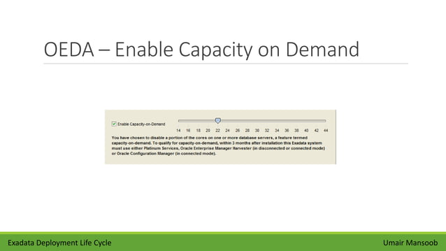 Exadata deployment life cycle | PDF