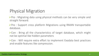 Exadata Implementation strategy | PDF | Data Storage and Warehousing | Computing