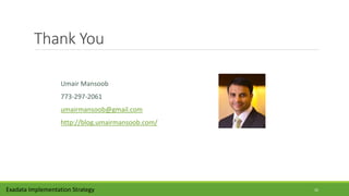 Exadata Implementation strategy | PDF