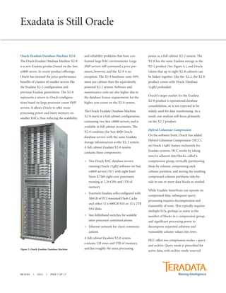 Exadata is still oracle | PDF | Databases | Computer Software and Applications