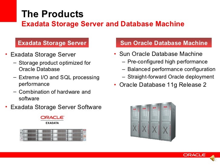 Exadata overview audio