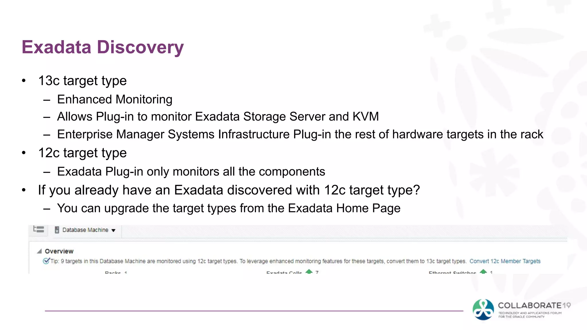 Exadata SMART Monitoring - OEM 13c | PPT