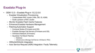 Exadata SMART Monitoring - OEM 13c | PDF