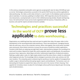 Seems MPPs (b)eat Hardware Strict DBs (Teradata/Greenplum) ? | PDF