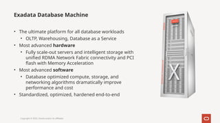 Công nghệ cao Oracle Exadata X11 cho database | PPTX