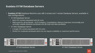 Công nghệ cao Oracle Exadata X11 cho database | PPTX