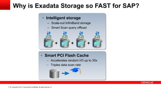 Exadata x4 for_sap | PPTX | Databases | Computer Software and Applications