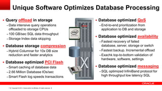 Exadata x4 for_sap | PPTX | Databases | Computer Software and Applications