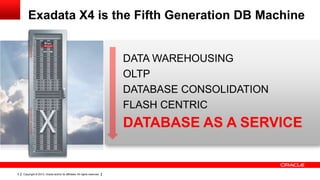Exadata x4 for_sap | PPTX | Databases | Computer Software and Applications
