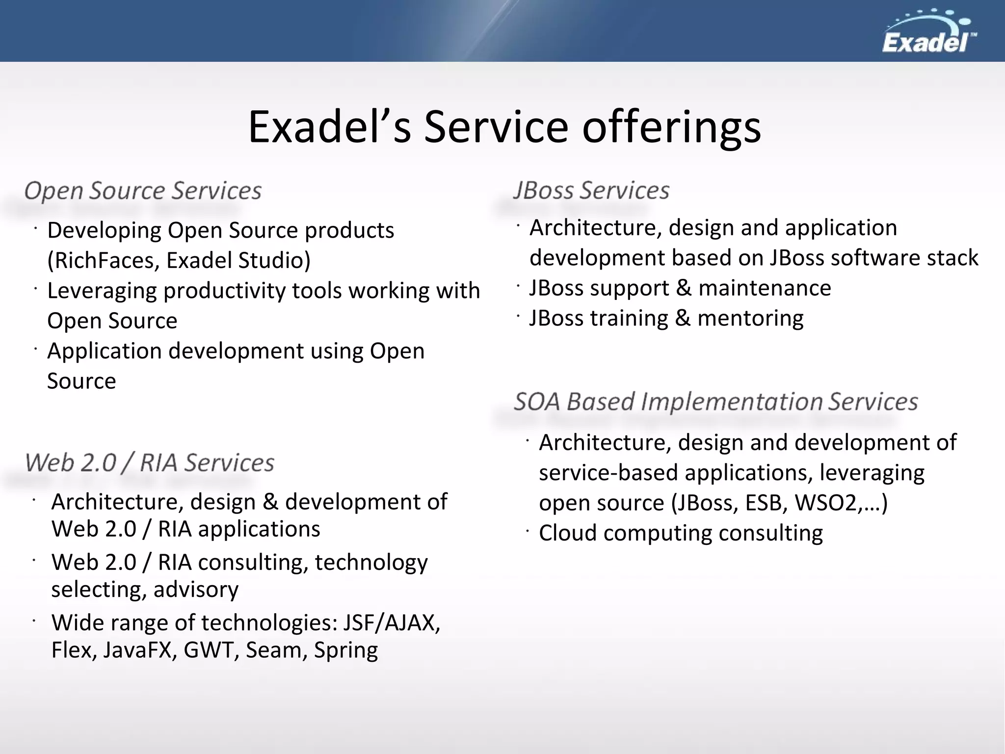 Exadel | PPT