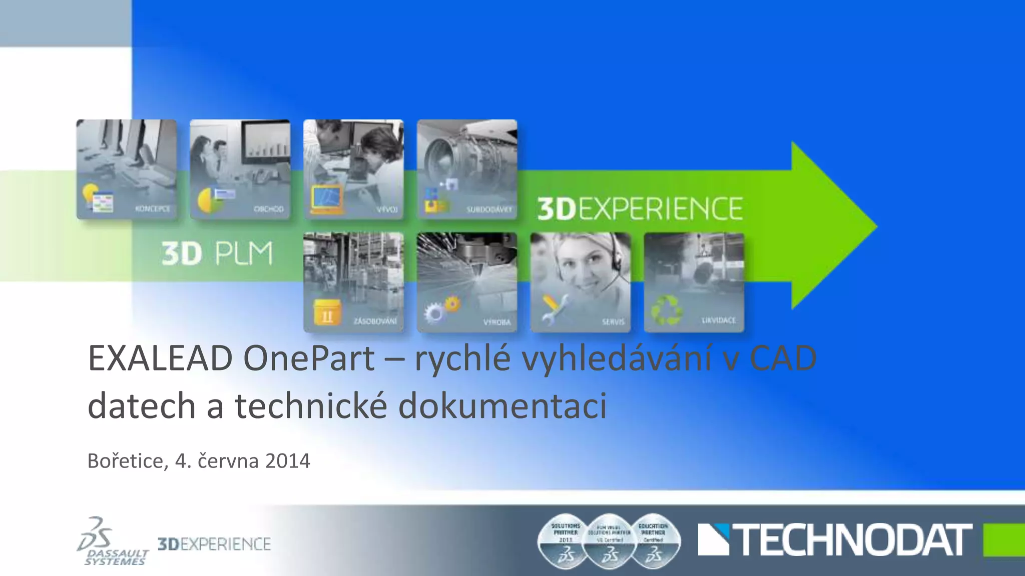 EXALEAD OnePart pro rychlé vyhledávání v CAD datech a technické ...