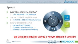 EXALEAD OnePart pro rychlé vyhledávání v CAD datech a technické ...