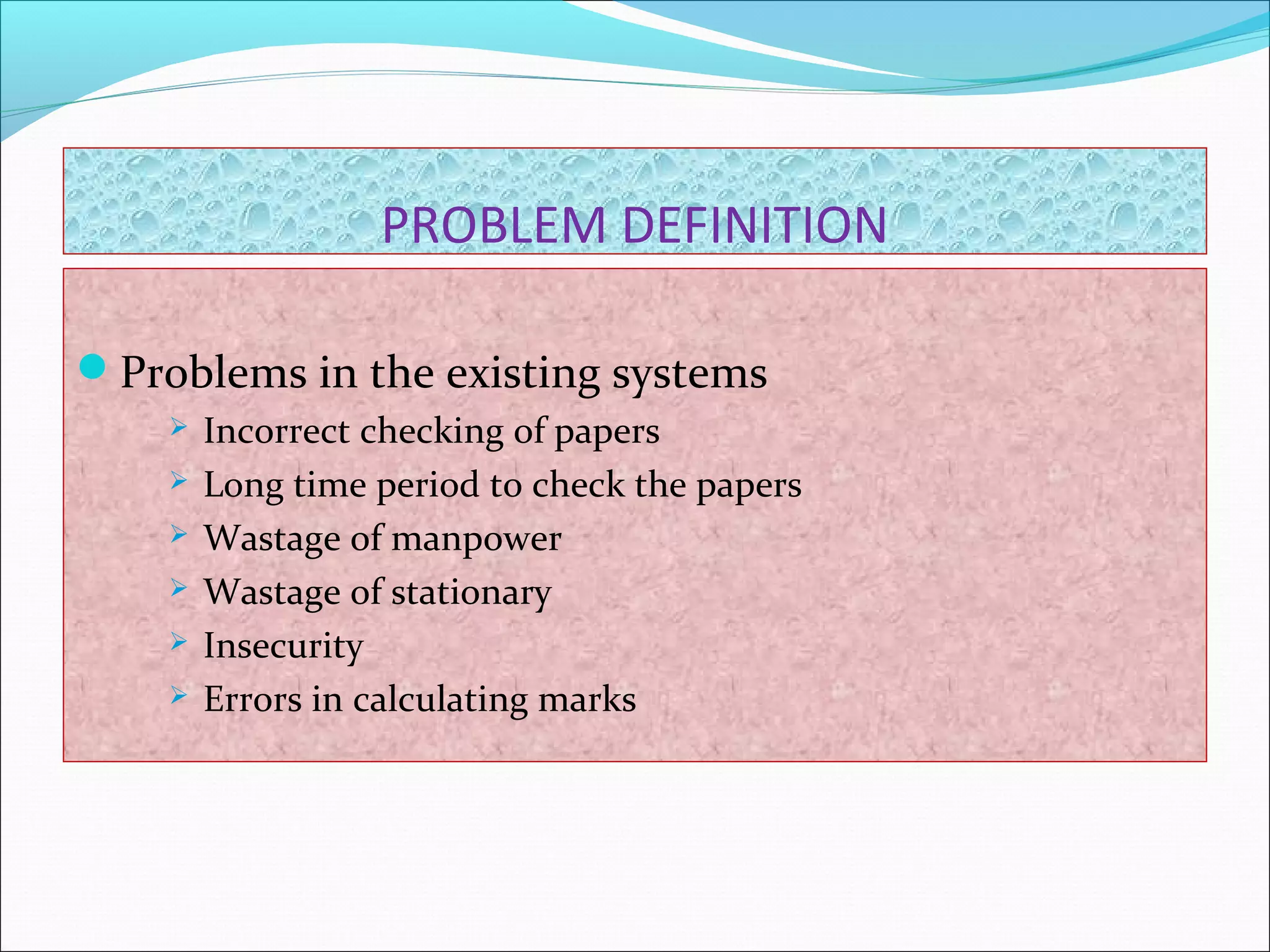Online Examination System | PPT