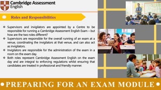 preparing for an exam module | PPTX