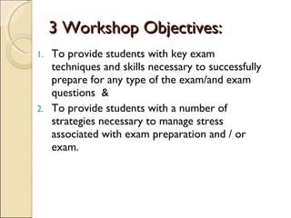 Exam Preparation | PPT