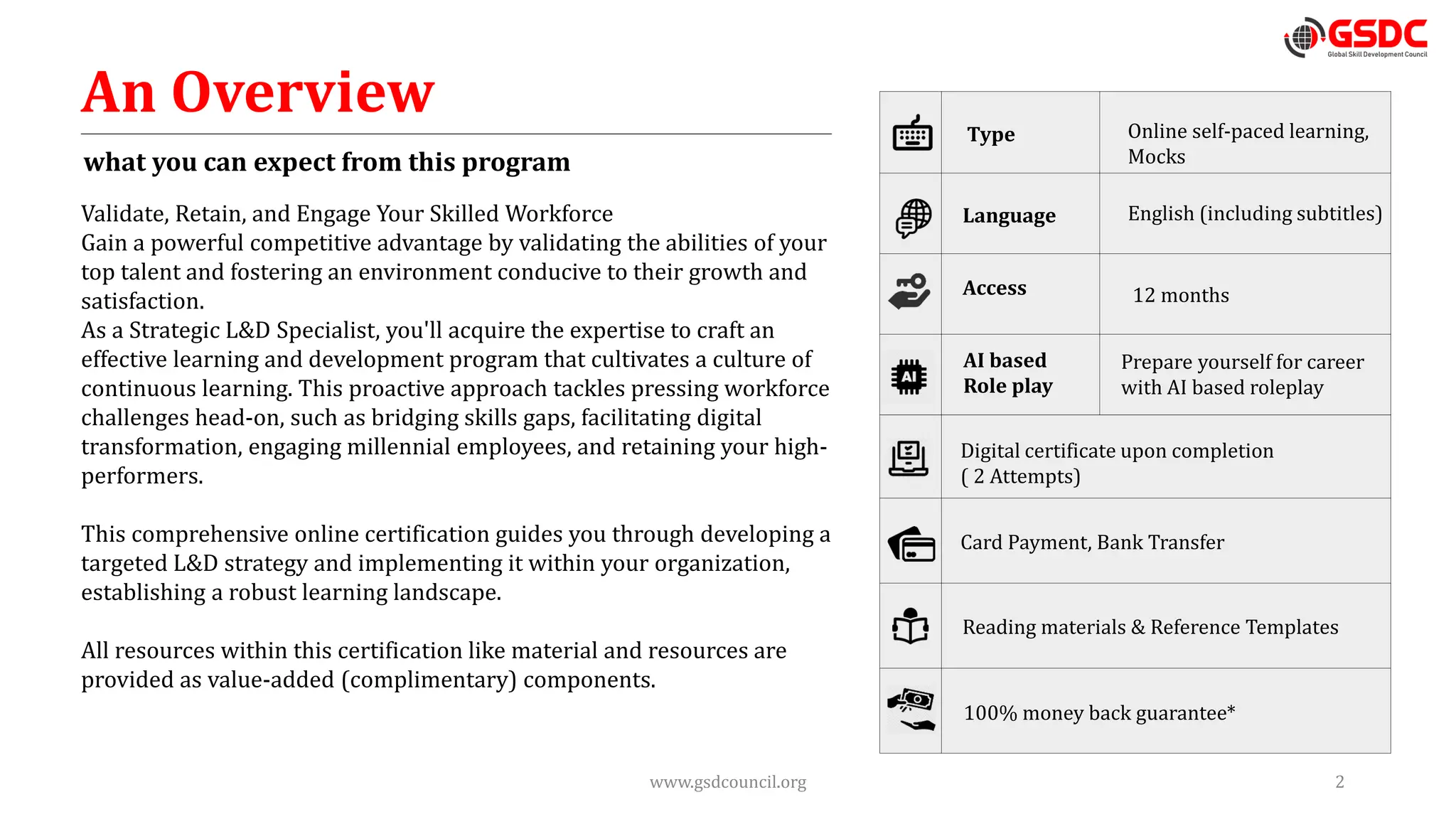Future-Proof Your Skills with These Learning and Development Certifications | PDF