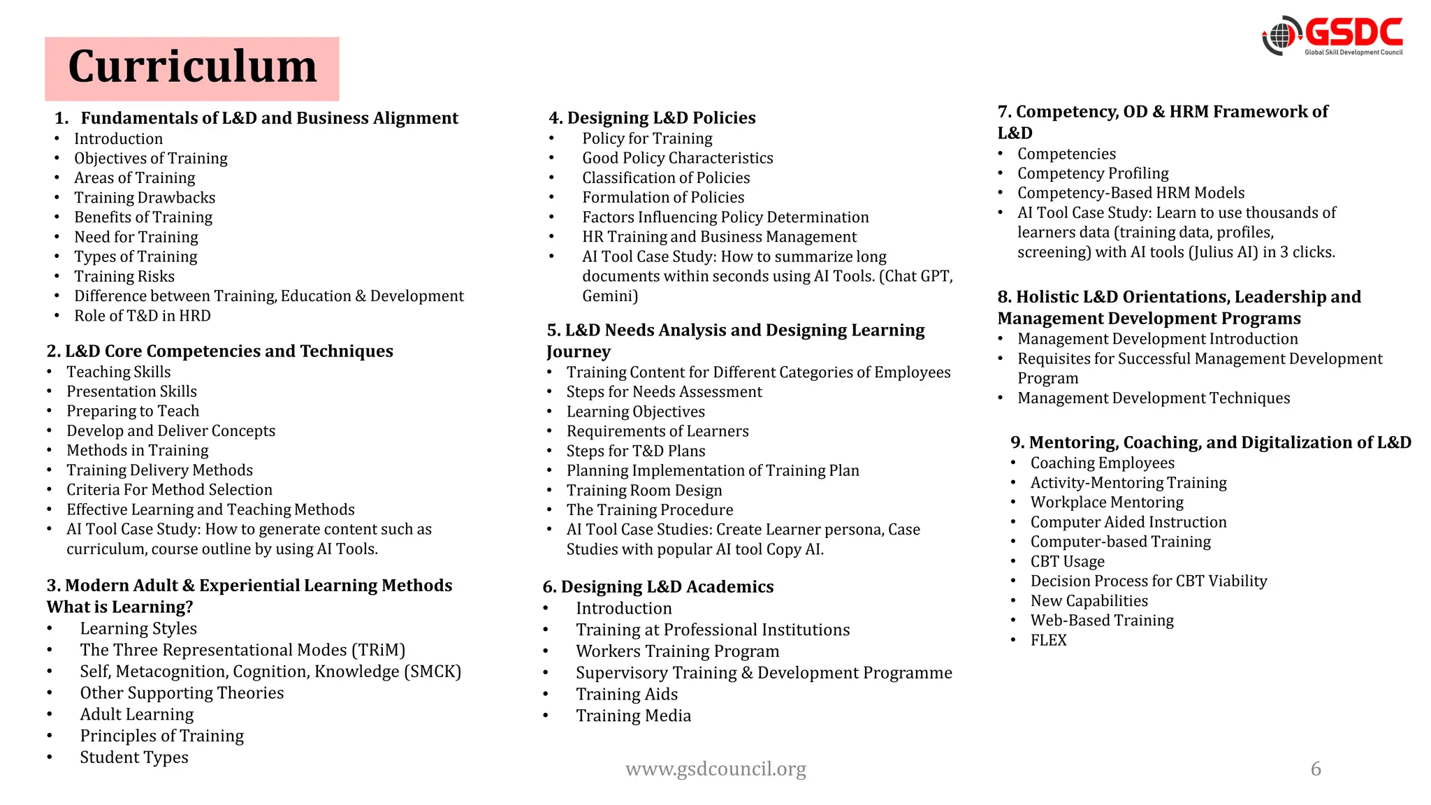 Future-Proof Your Skills with These Learning and Development Certifications | PDF