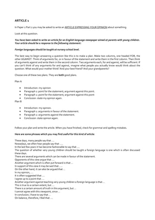 Exam writing-guides | DOC