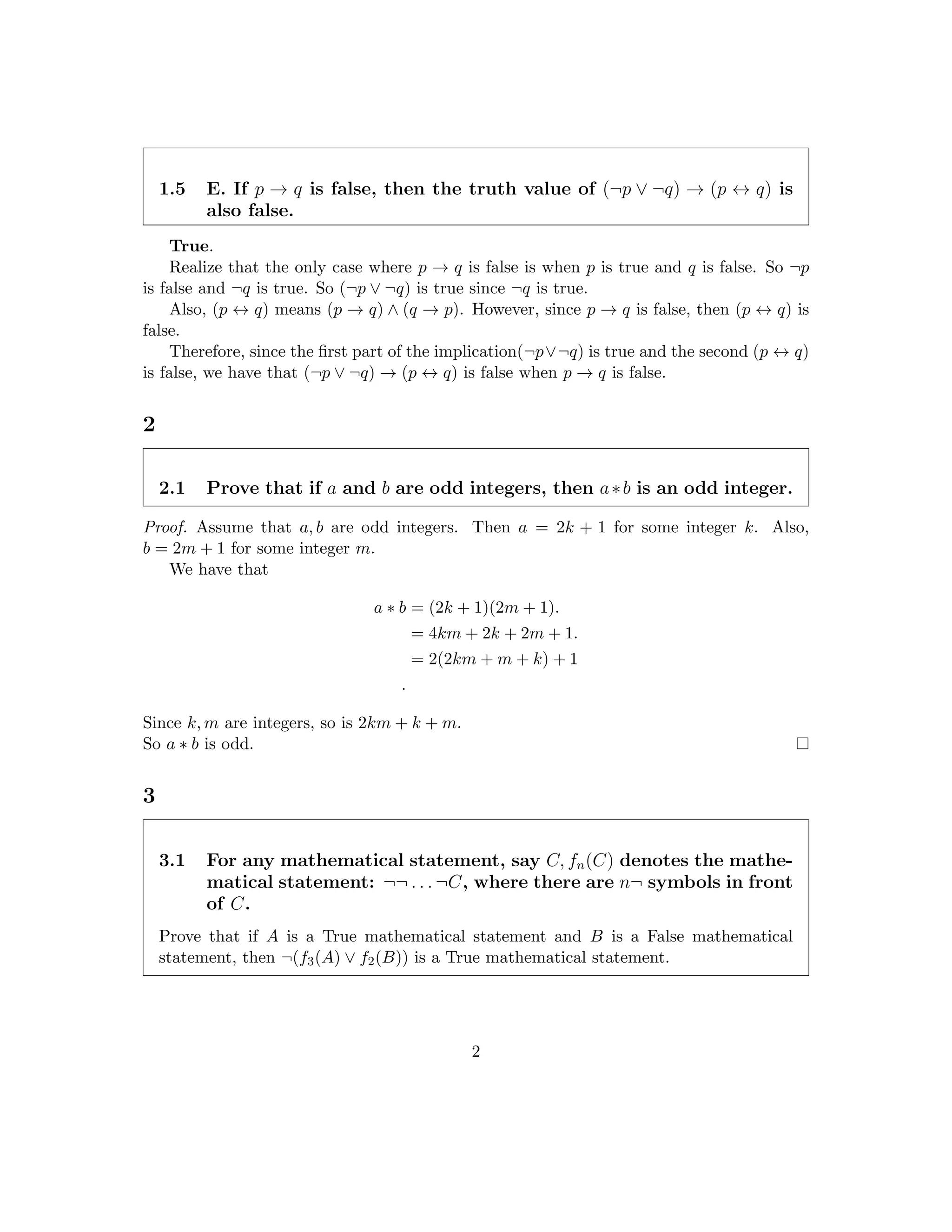 Math 189 Exam 1 Solutions | PDF