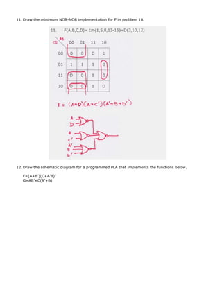Exam1 (example with solutions) | PDF
