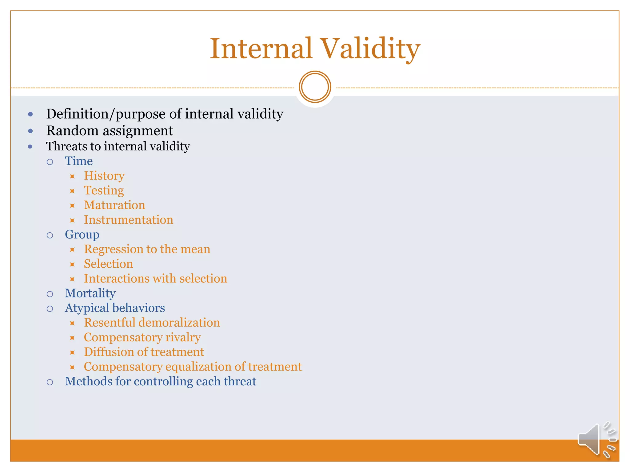 Review: Ethics, Reliability, Validity | PPSX