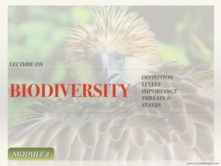 Biodiversity: Living and Non-Living Resources | PPT