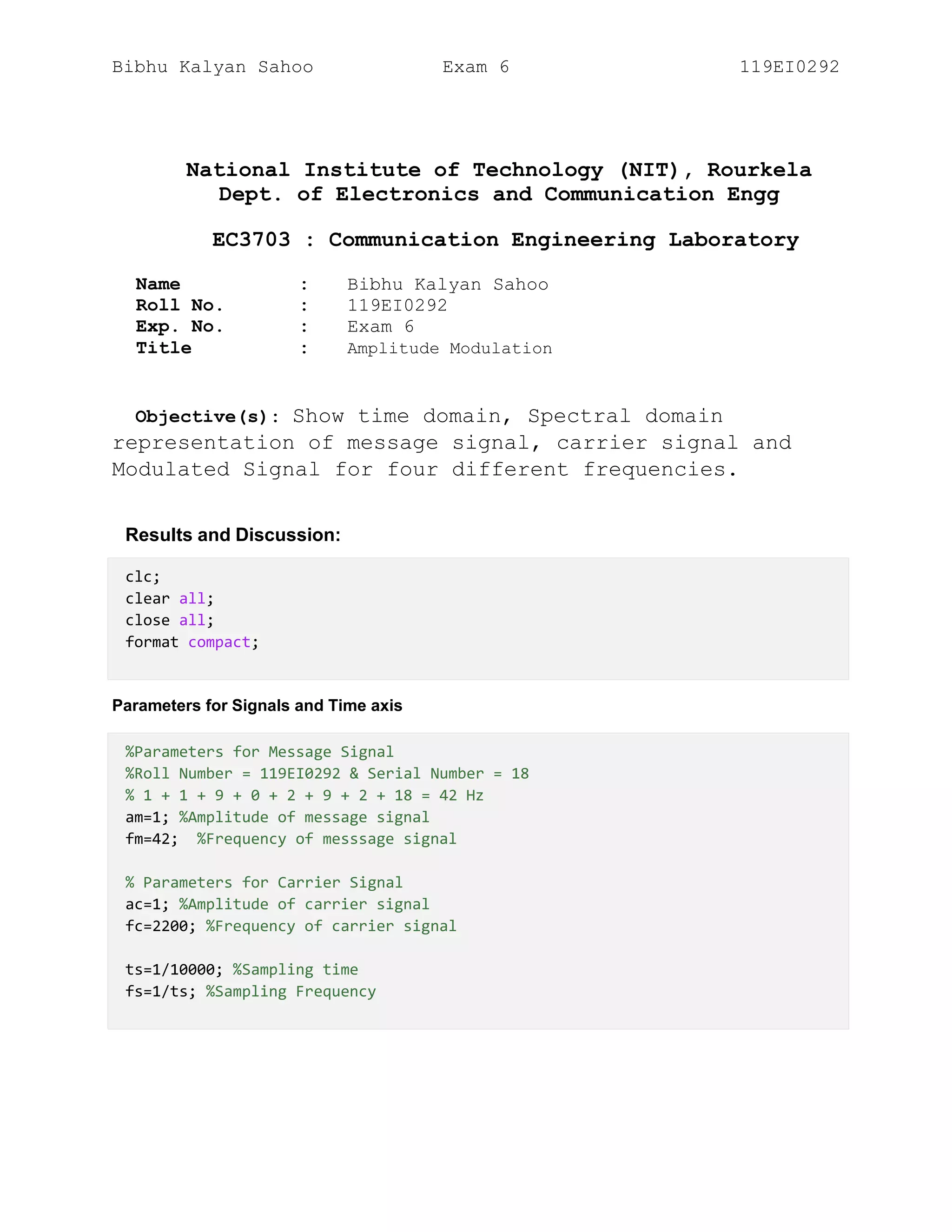 Exam 6 commlab 18_119_ei0292 | PDF