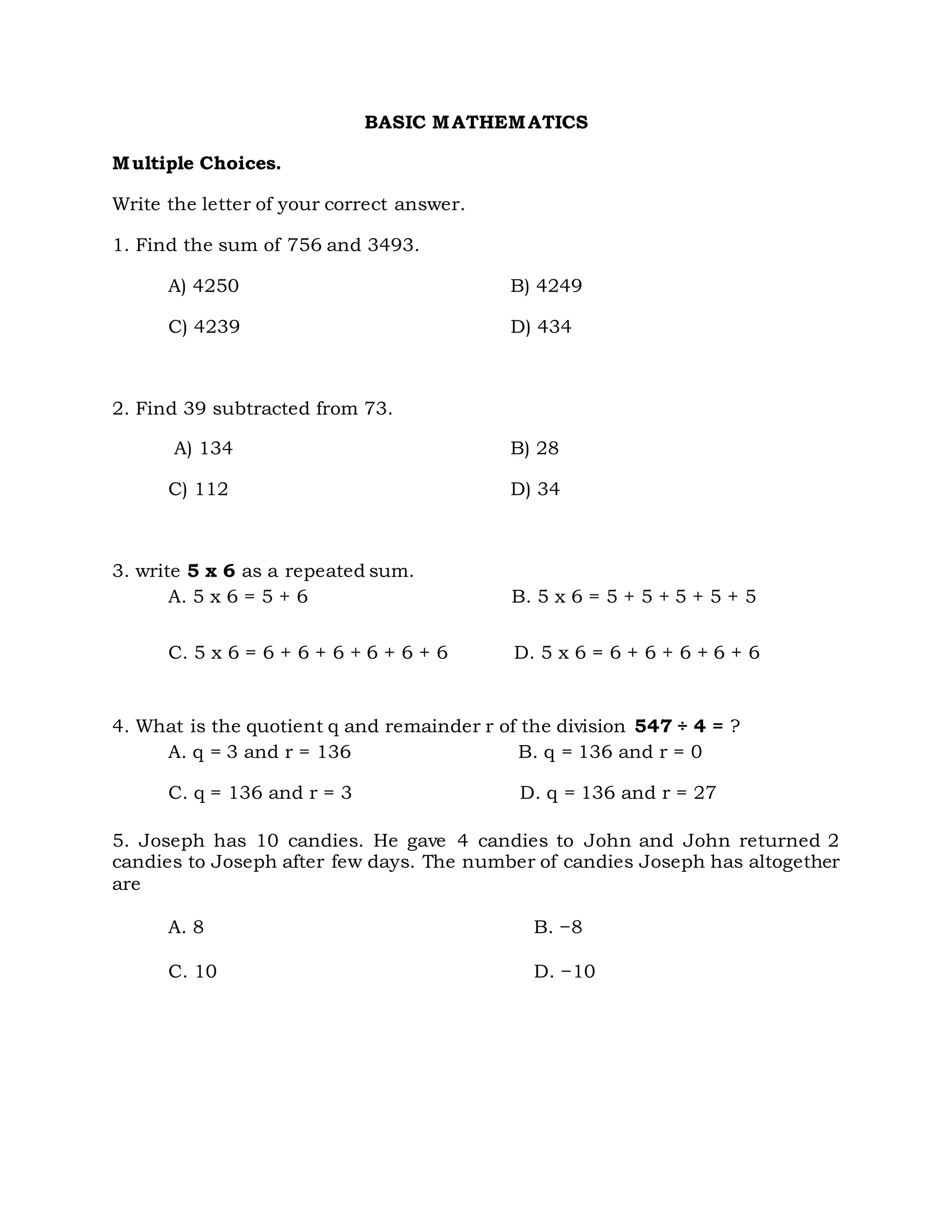 Exam basic competencies | PDF