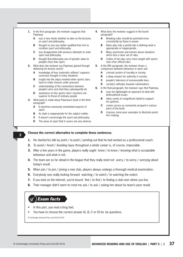 Exam Booster Advanced.pdf | Educational Assessment | Education