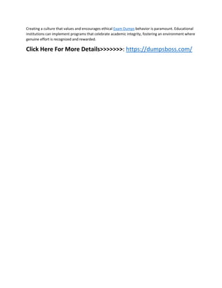 Exam Dumps | PDF