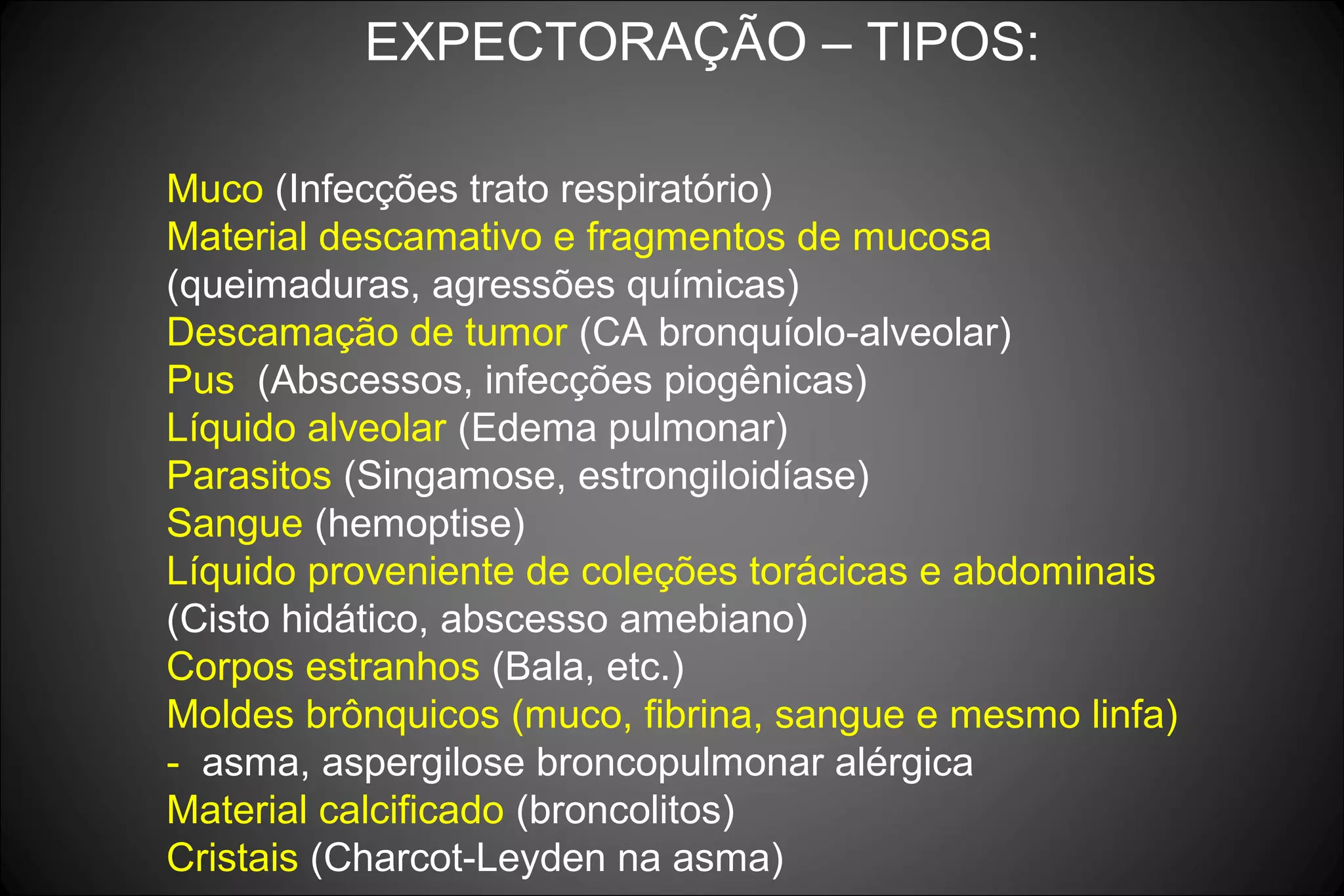 Exame físico do Tórax | PPT