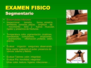 Examen Fisico Segmentario Enfermeria Ejemplo Deals | innoem.eng.psu.ac.th