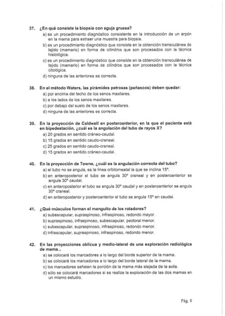 Examen tec-radiodiag | PDF