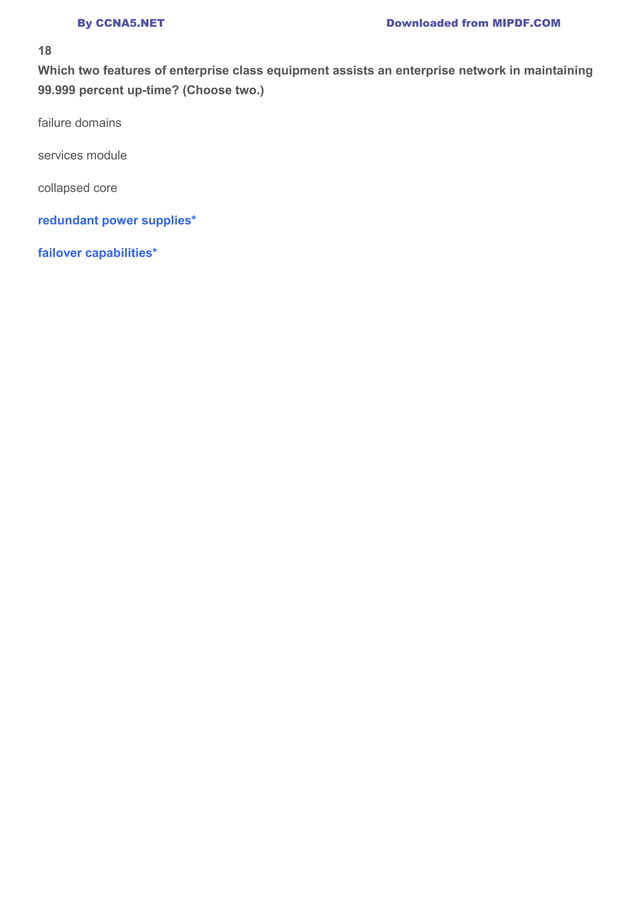 Examen1ccna3v5.0 | PDF