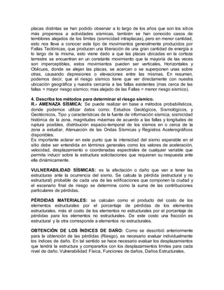 Examen 2 sismo cenn | DOCX