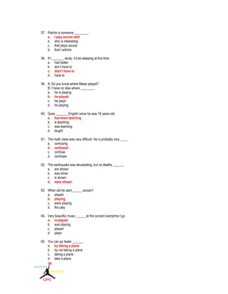 Examen 3 | PDF | Educational Assessment | Education