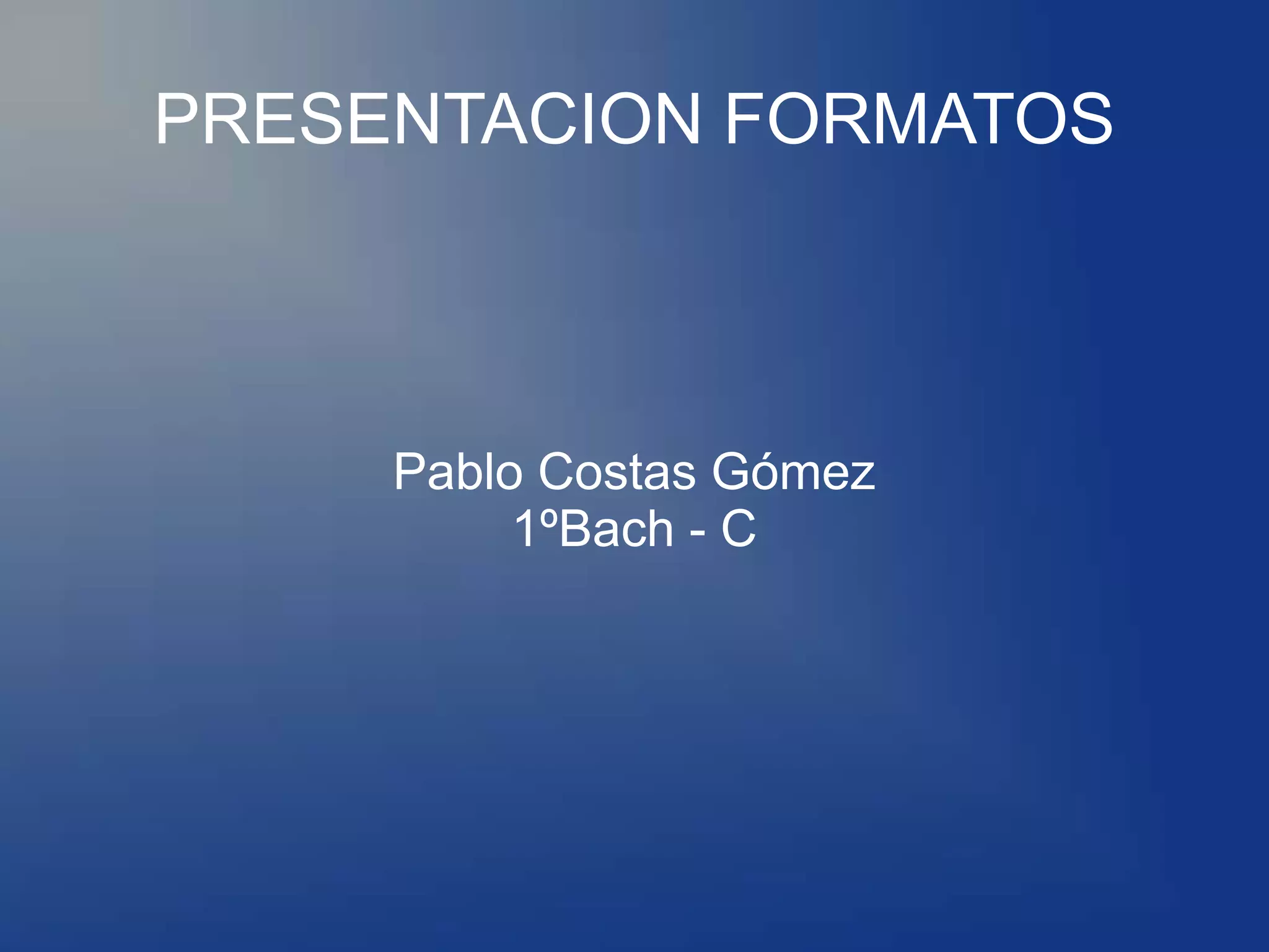 Examen 3 pregunta Pablo Costas Gómez | PPT