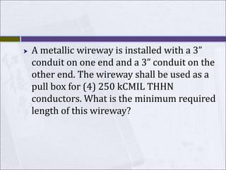 Examen#51-Wireways and Raceways.pptx